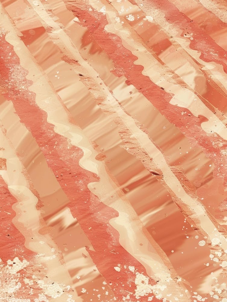 Bacon Texture Art Print by Moving Clouds Art – Fy!