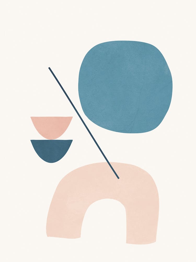 Abstract Minimal Shapes 31 Art Print by City Art – Fy!