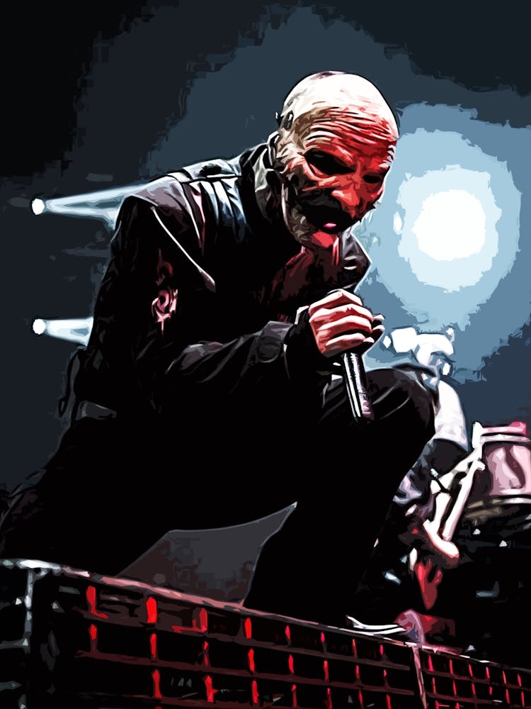Scream corey taylor slipknot band music art Art Print by music soul – Fy!