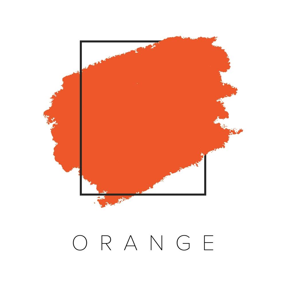 Orange Color Box Art Print by Typologie Paper Co – Fy!