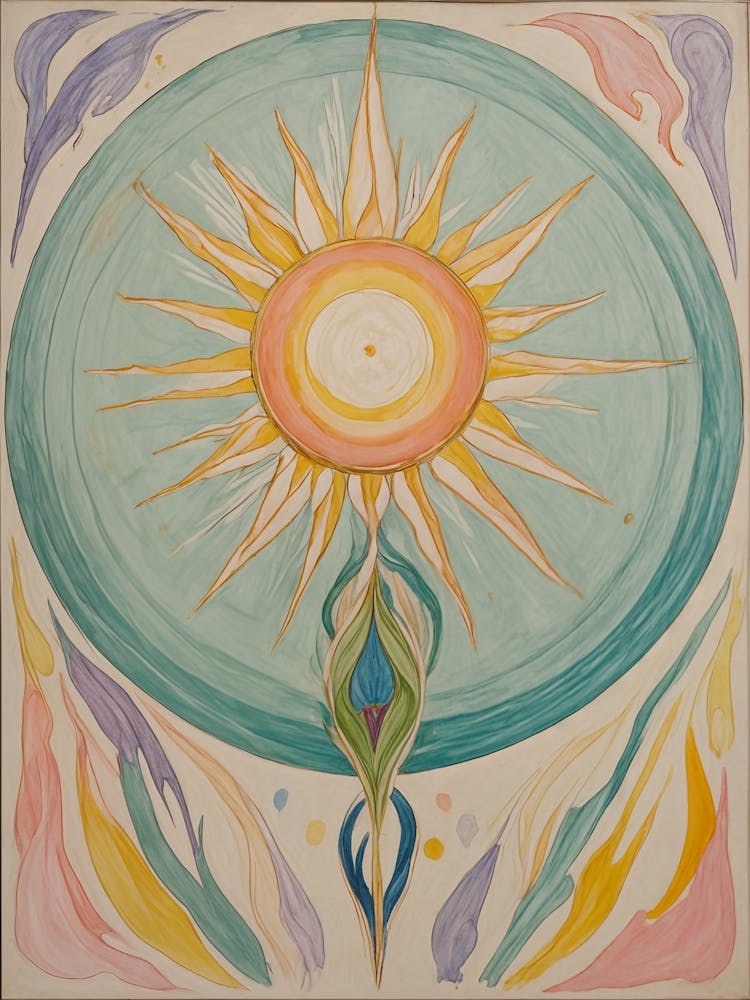 Sun Flame Art Print by Daydream Pacific – Fy!