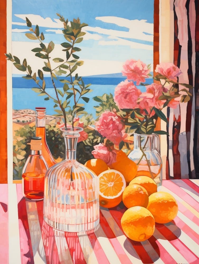 Mediterranean Still Life 2 Art Print by MedArt – Fy!