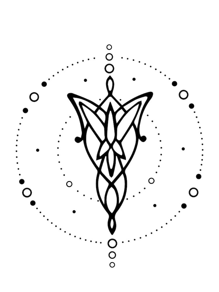 Evenstar Arwen Lord Of The Rings Art Print by JDuke Illustrations – Fy!