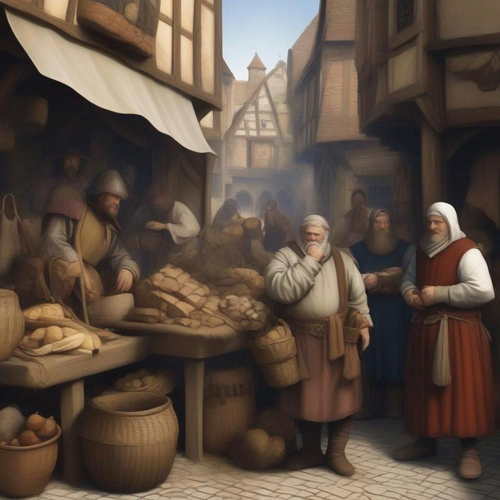 Merchants Art Print by Serbio – Fy!