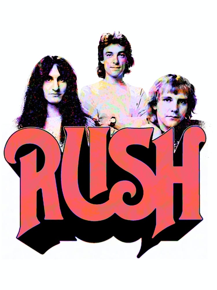Rush Band Splash Colorful Art Art Print by Andika Bahtiar – Fy!