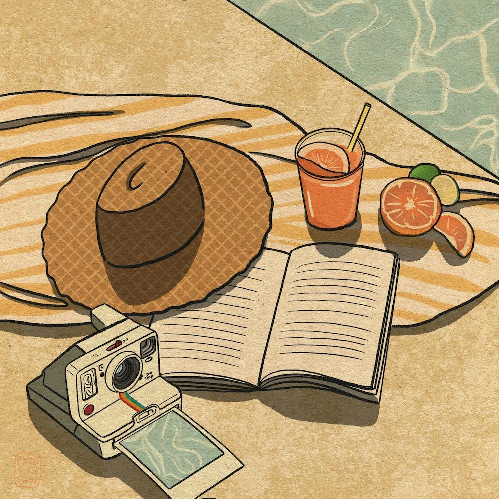 Swimming Pool Nostalgia Art Print by Maëlys Chay – Fy!