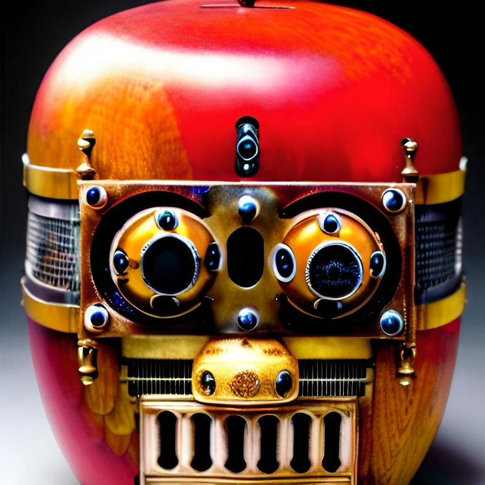 Steampunk Apple Art Print by The Manuel Wase Digital Art Gallery – Fy!