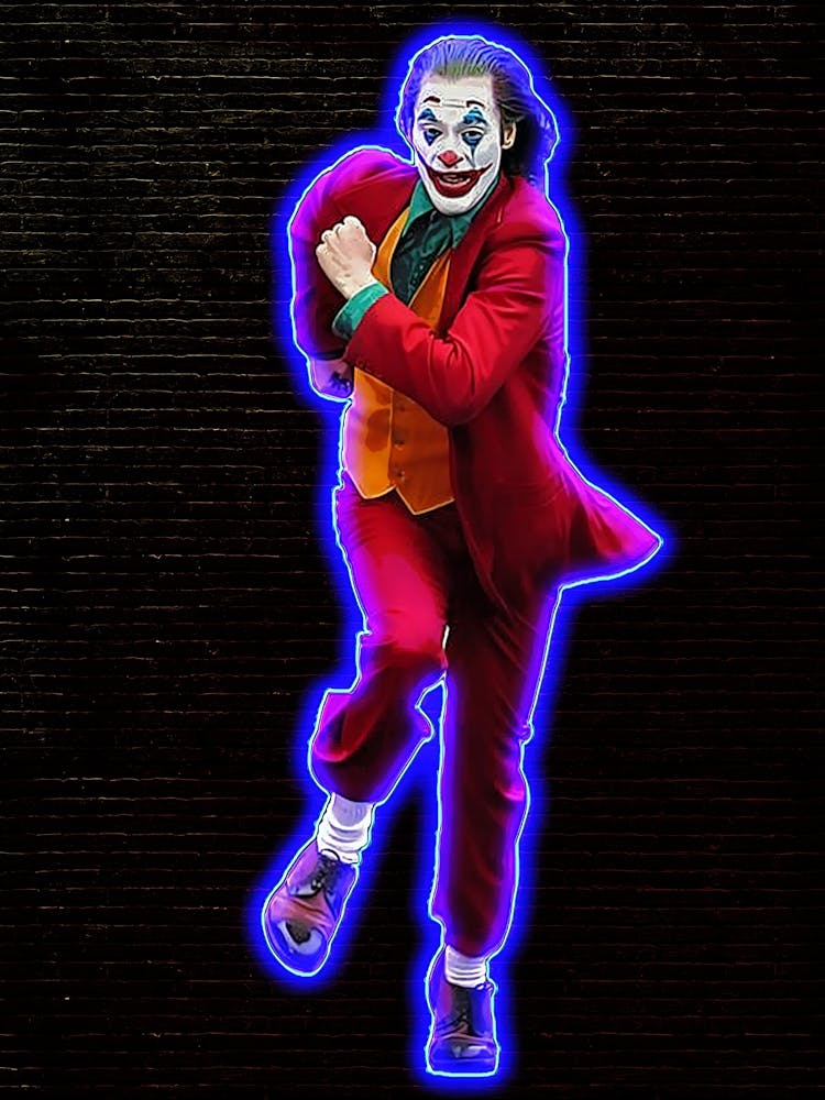 Joker Run Art Print by neonartroom – Fy!