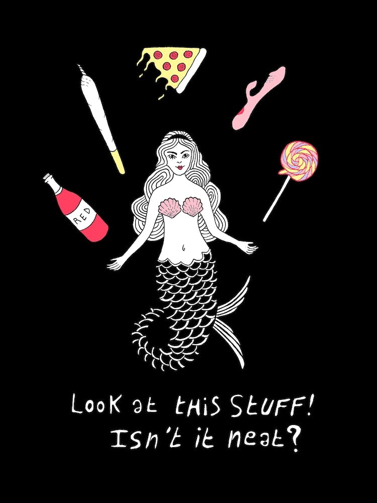 The Little Mermaid Art Print by Sarah Elsa – Fy!