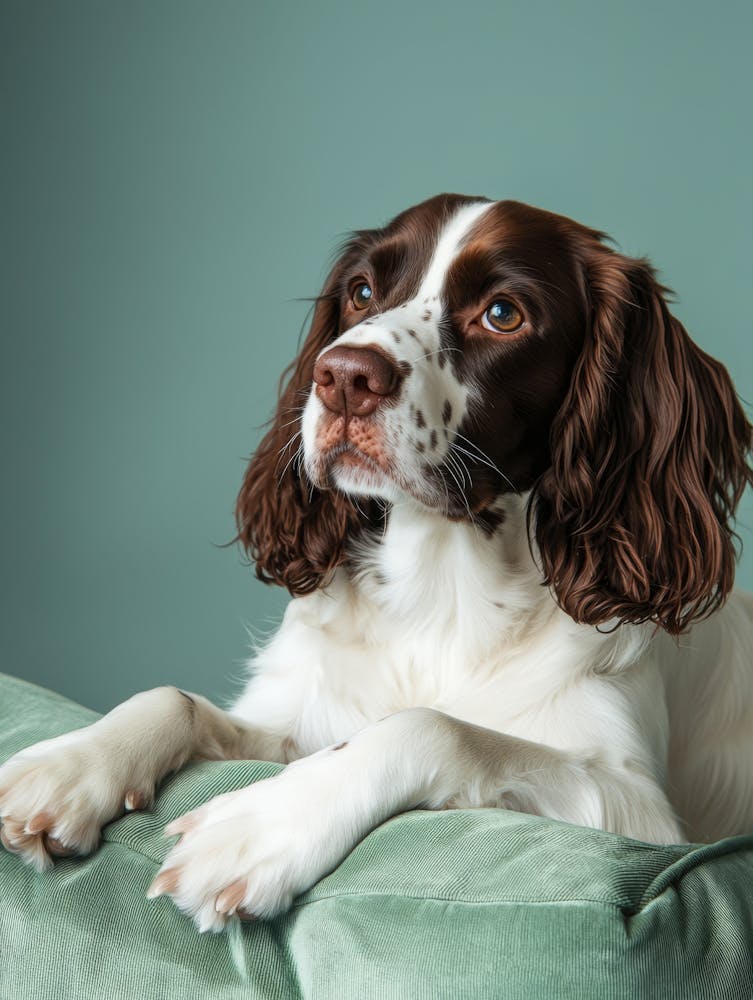 Springer Spaniel.Generated AI. 1 Art Print by Domanin_photo – Fy!