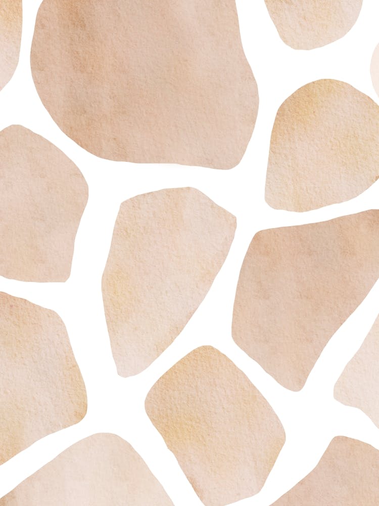 Giraffe Pattern Art Print by Melloi Art Prints – Fy!