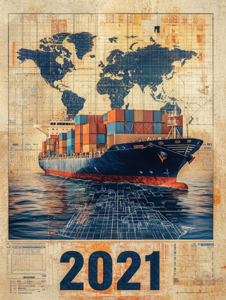 Aihrgdesign A Dramatic Logistics Poster Visualizing The Globa A3dd0ed8 ...