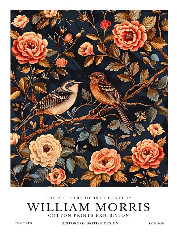 William Morris 69 Art Print by Artistry Aloft – Fy!