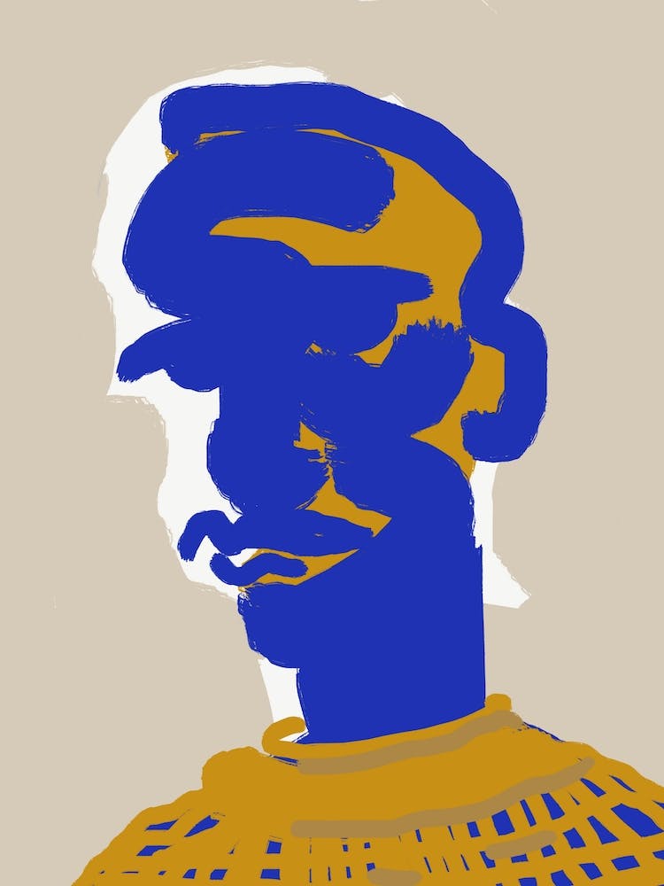 Portrait Of A Butler Art Print by Little Dean – Fy!