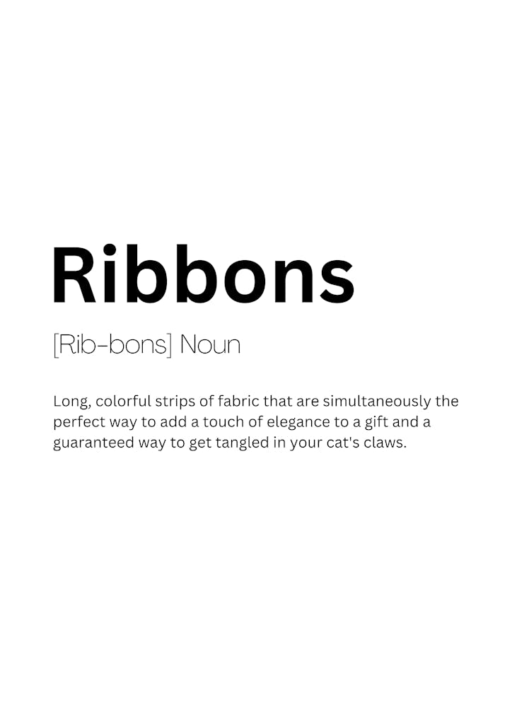 Ribbons Definition Meaning 1 Art Print by Kaigozen – Fy!