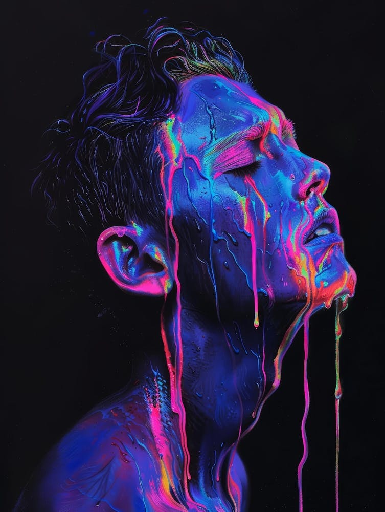 'Drip' Art Print by Moving Clouds Art – Fy!