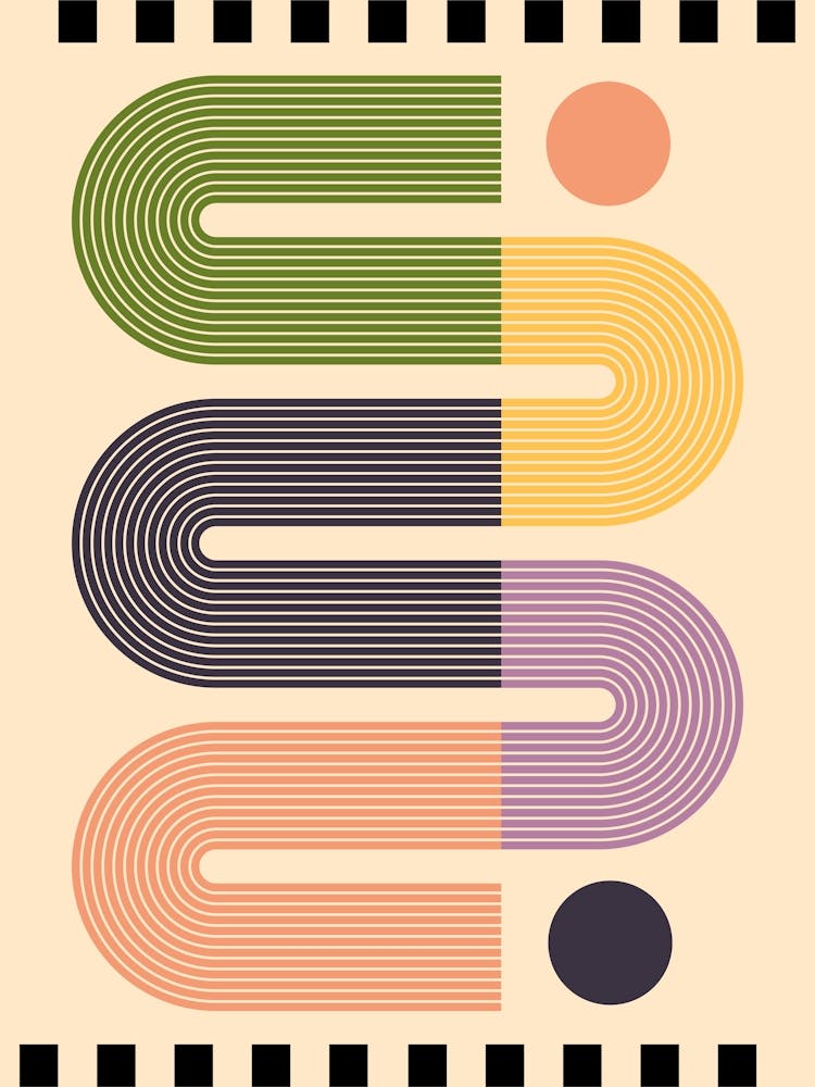 Geometric Abstraction 024 Art Print by Gaite – Fy!