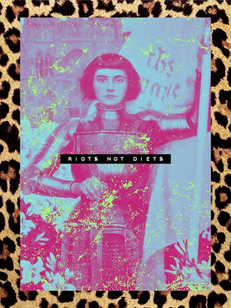 Leopard Riots Not Diets Art Print by Henri In The Haus – Fy!