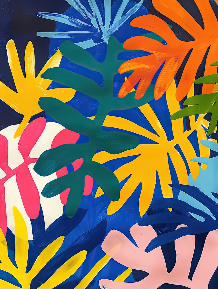 Oasis Of Colors Matisse Style Art Print by Bauhaus-Syndicate – Fy!