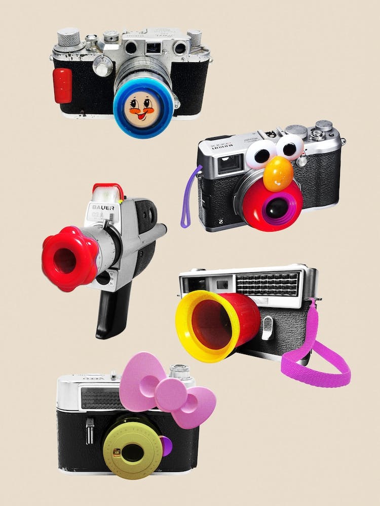 Toy Cameras Art Print by Dikhotomy – Fy!