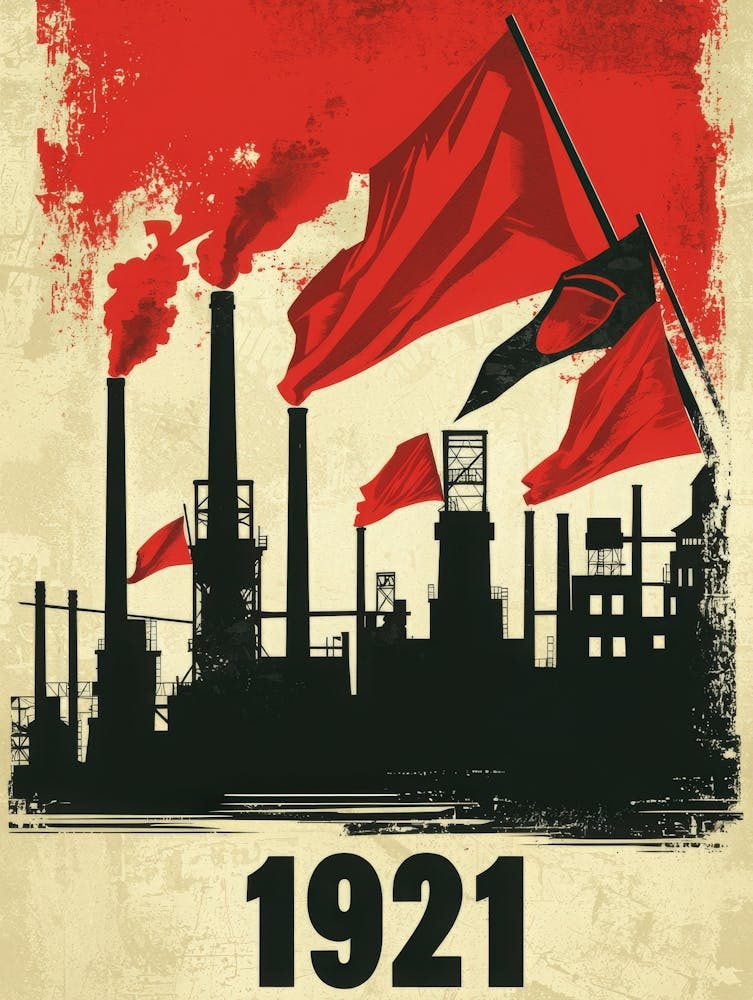 Aihrgdesign A Vintage Political Poster Marking The Formation 8 Art ...