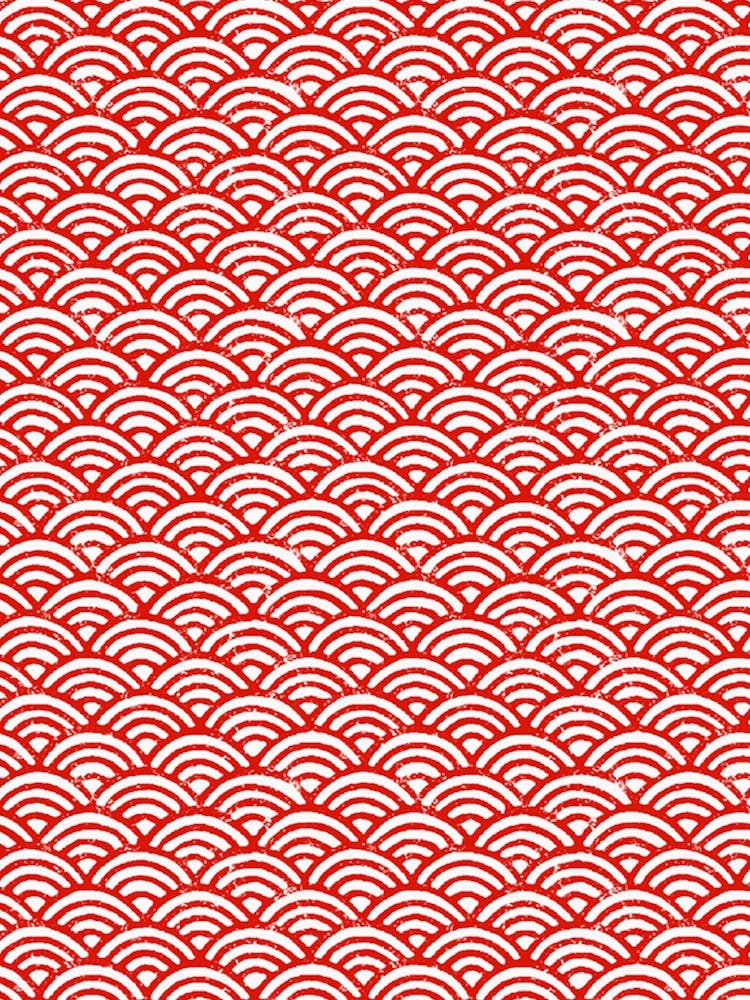 Red Semicircle Art Print by Jsebouvi – Fy!