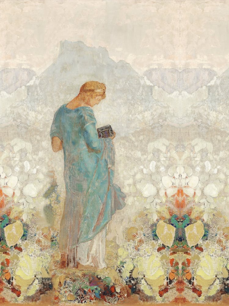 Pandora (1910—1912), Odilon Redon Art Print by Fy! Classic Art Prints ...