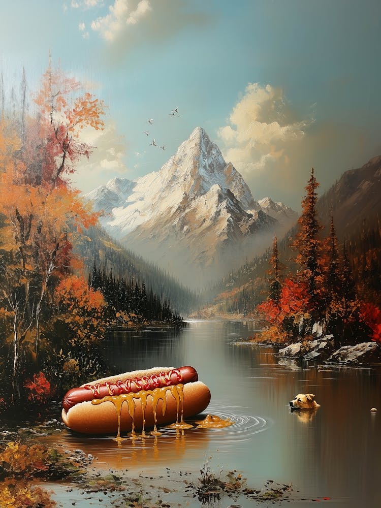Floating Dogs Art Print by Dikhotomy – Fy!