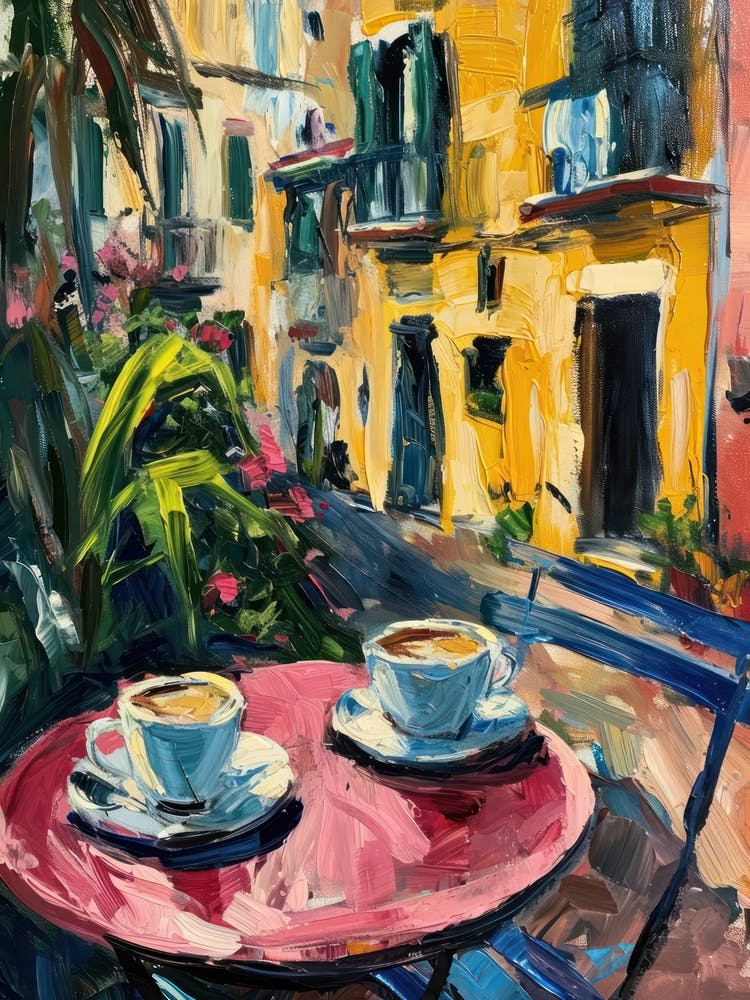 Naples Espresso Made In Italy 1 Art Print by MedArt – Fy!