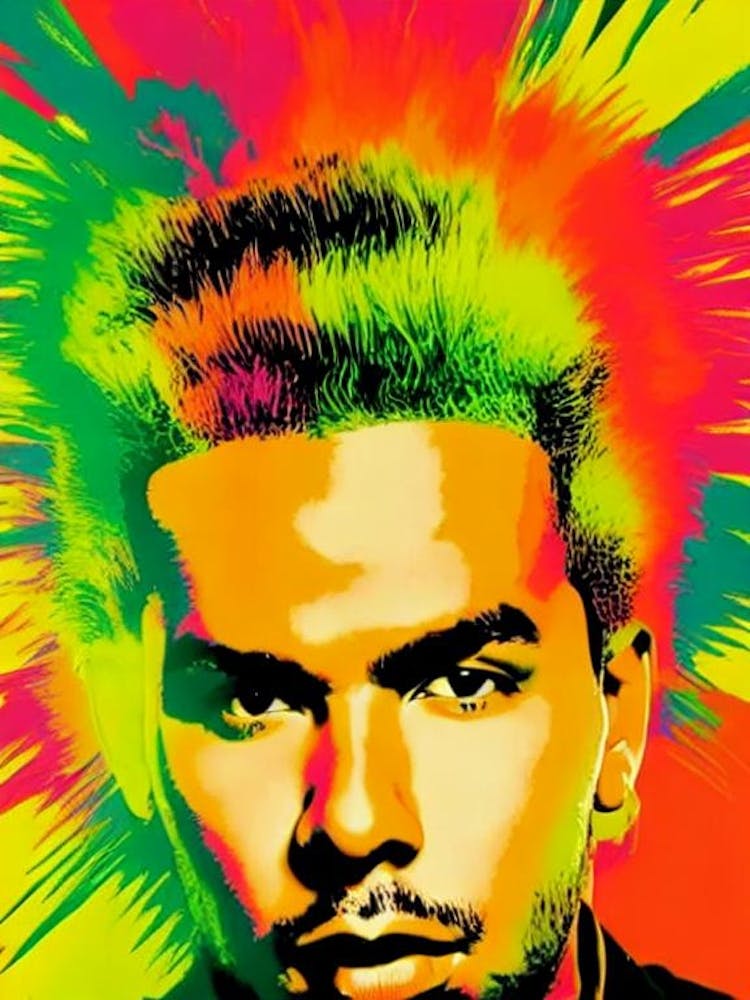 Afrojack Colourful Pop Art Art Print by The Music Lab – Fy!