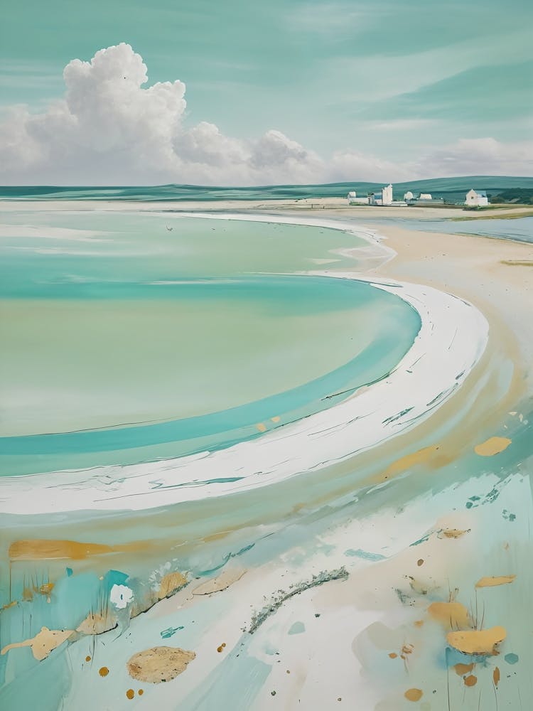 Sand And Sea Serenity no2 Art Print by Daydream Pacific – Fy!