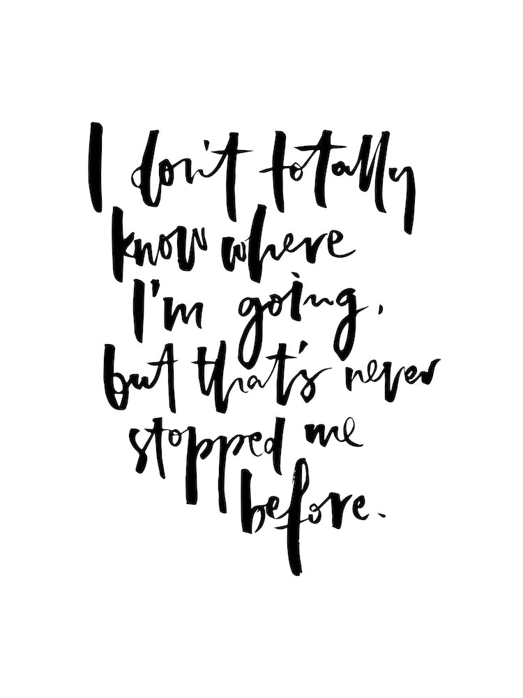 I Don't Totally Know Art Print by Planeta444 – Fy!