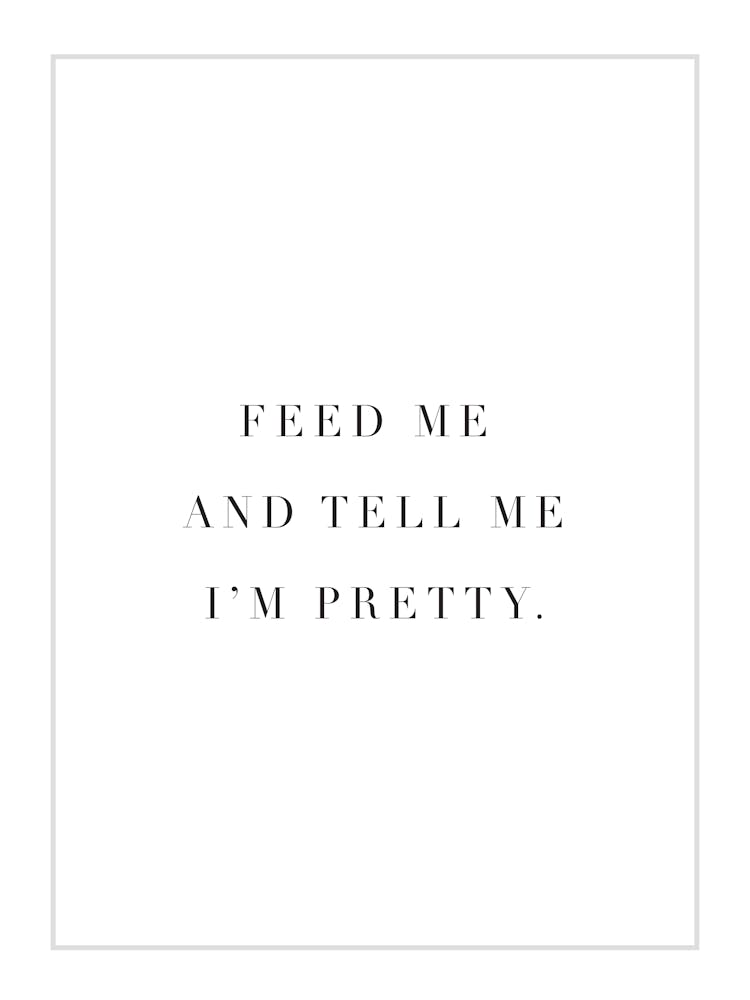 Feed Me Art Print by Girl Visual – Fy!
