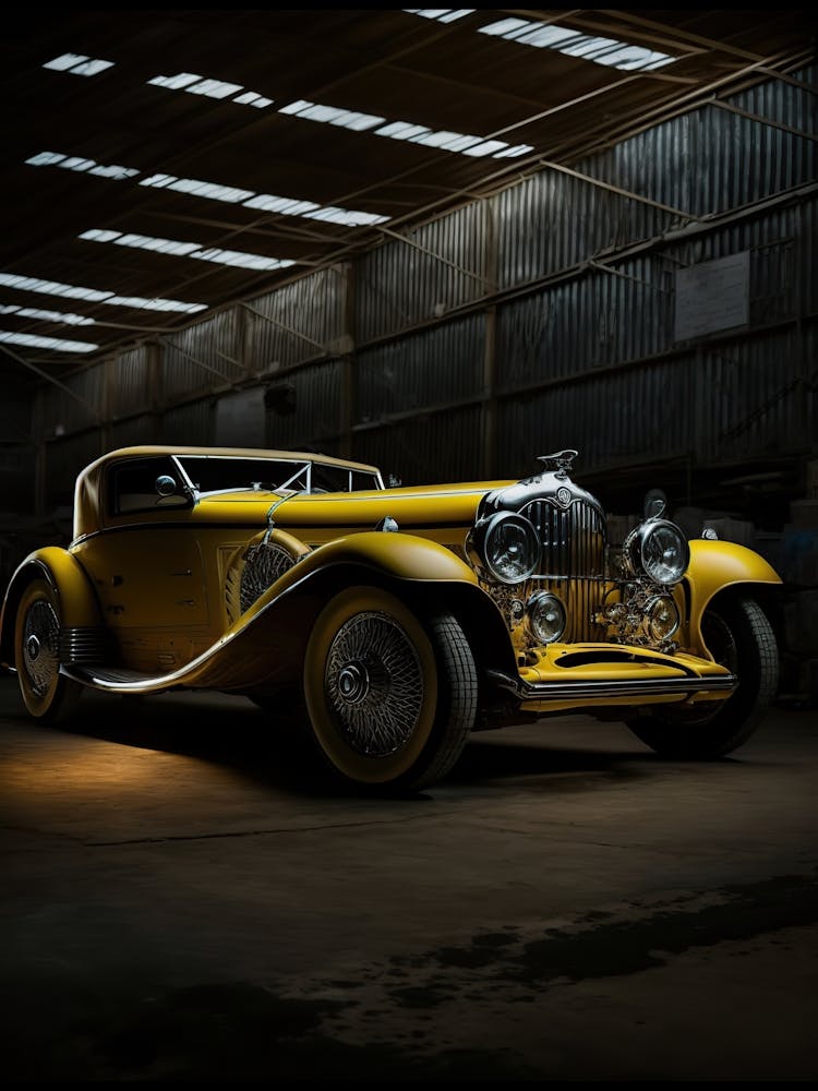 Duesenberg Model J Art Print by Liberta – Fy!
