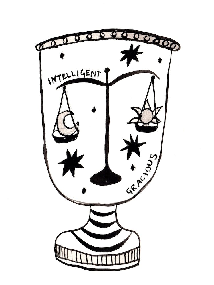 Libra Vase Art Print by Emily Foster – Fy!