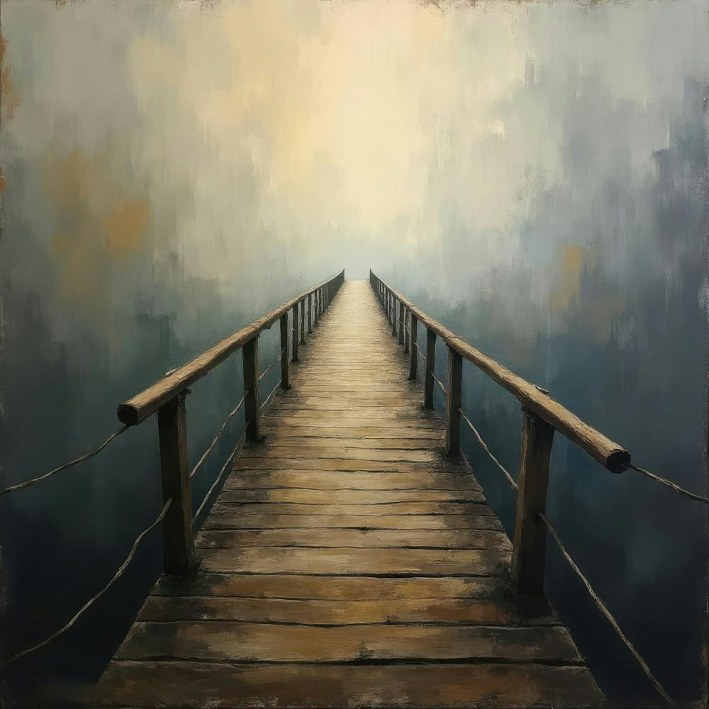 Bridge To Nowhere Art Print by AnikArts – Fy!