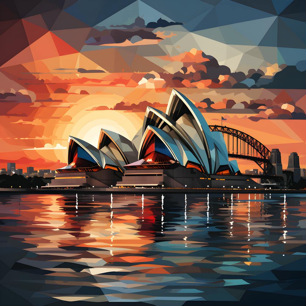 Serenity In Skylines A Minimalist Perspective Art Print by Gutyz ...
