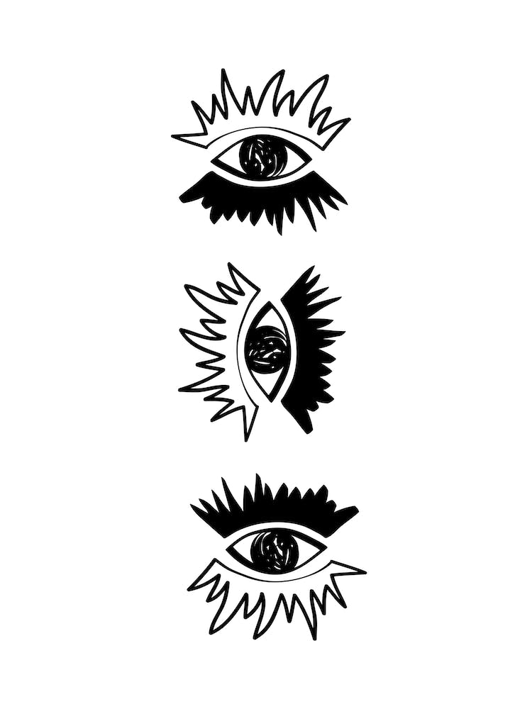 Eyes See Everything Art Print by Print is the New Black – Fy!