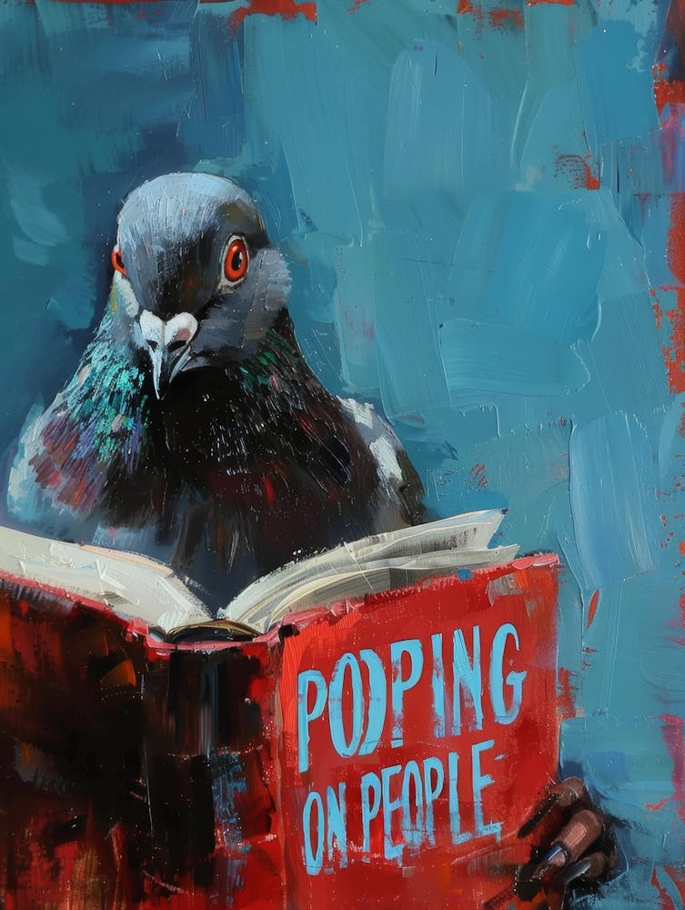 'How To Pooping On People' Art Print by Moving Clouds Art – Fy!