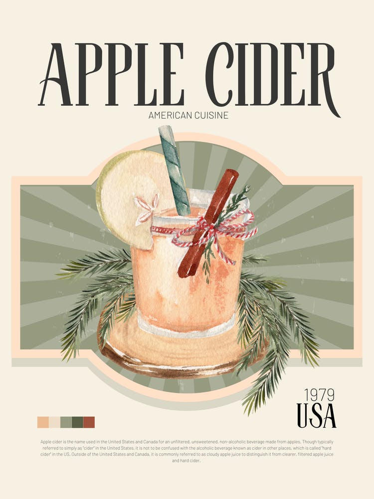 Apple Cider Art Print by Pinecone Ooze – Fy!