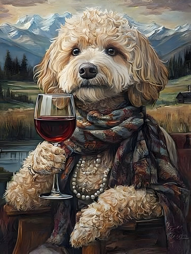 Whimsical Doodle Drinking 6 Art Print by S.K. Coghlan – Fy!