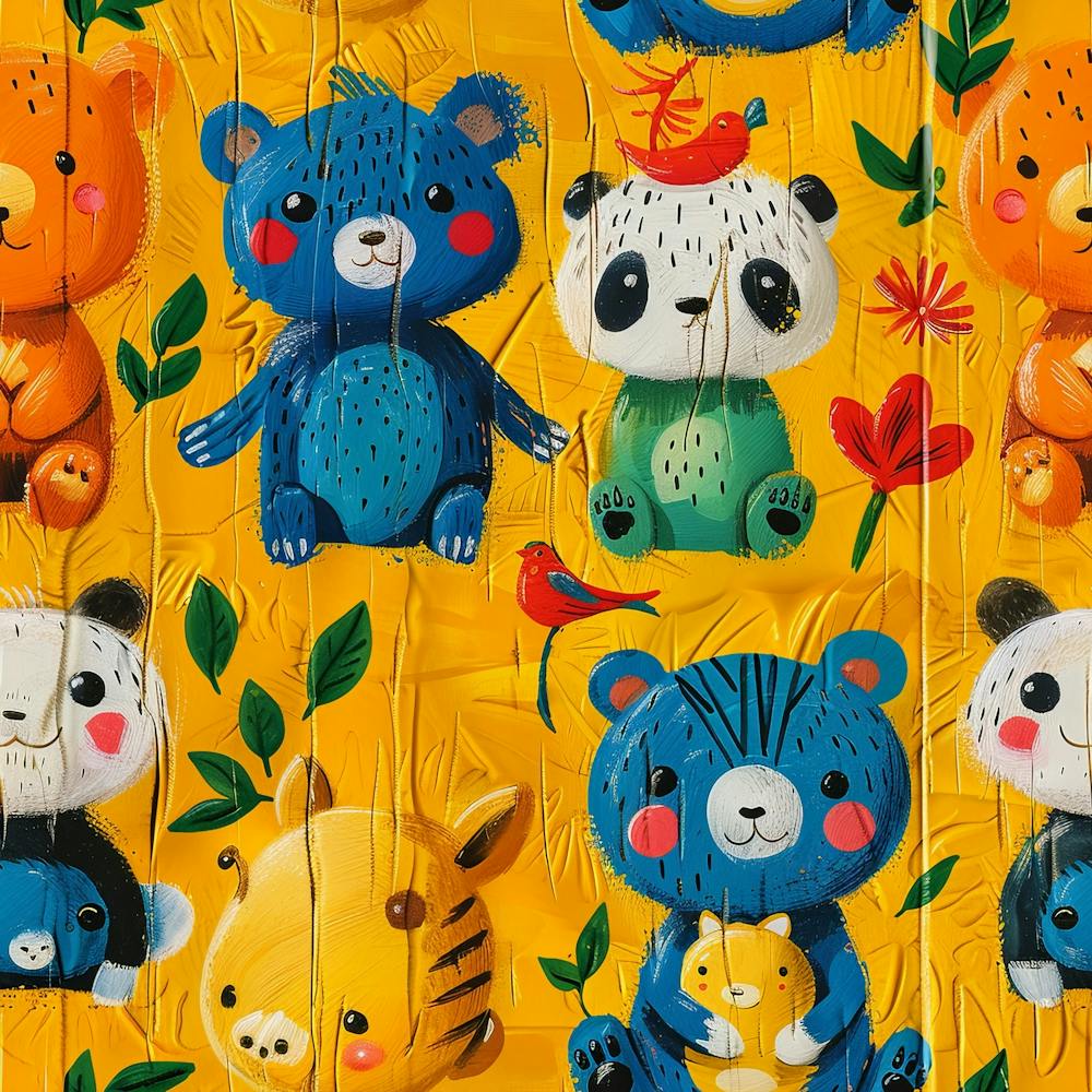 Chinese Panda Bears Art Print by artist love – Fy!
