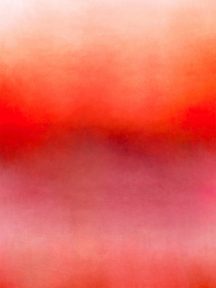 Abstract - Red Sunset Art Print by Fy!
