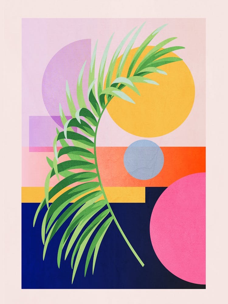 Tropical Geometry 39 Art Print by Gaite – Fy!