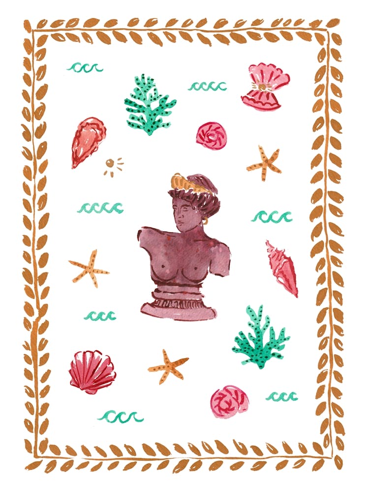 Venus and Seashells Art Print by Rosamund Boughton – Fy!