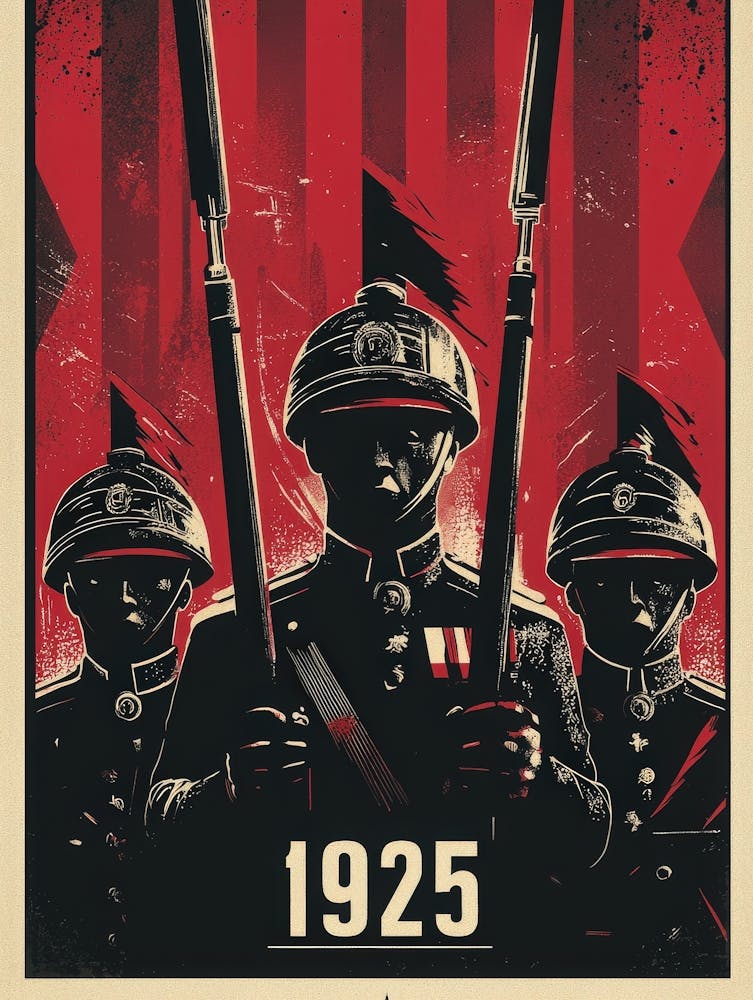 Aihrgdesign A Vintage Political Propaganda Style Poster From 6 Art ...