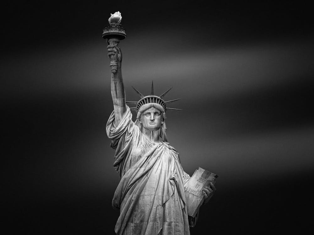 New York Staute Of Liberty Art Print by Michael Adamek – Fy!