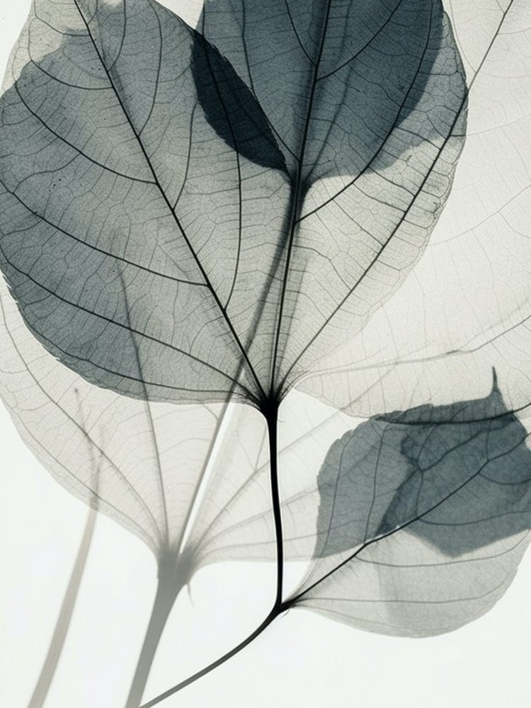 Leaf That Has Shadow It Art Print by Artsy Bessy – Fy!