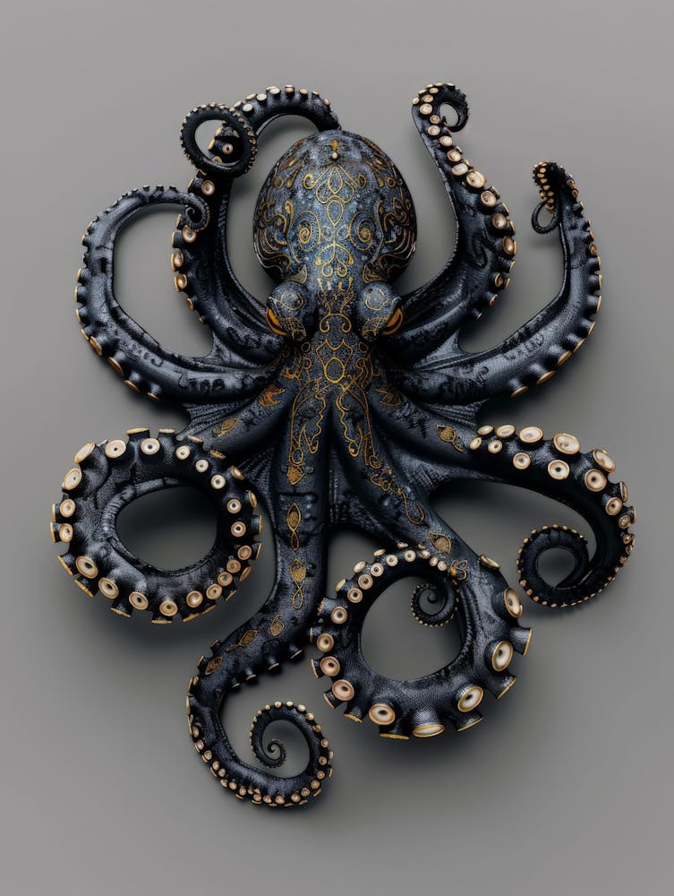 Octopus 7 Art Print by Moving Clouds Art – Fy!