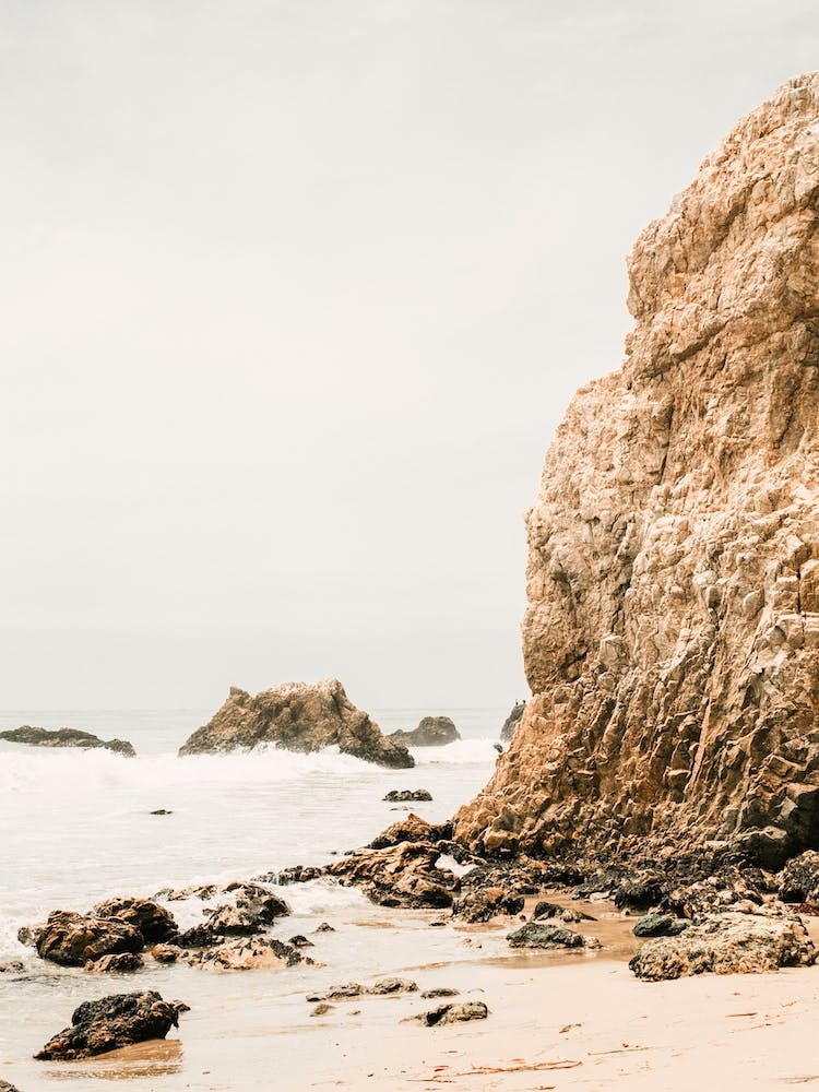 Cliffs Near Ocean Art Print by Boheme At Home – Fy!